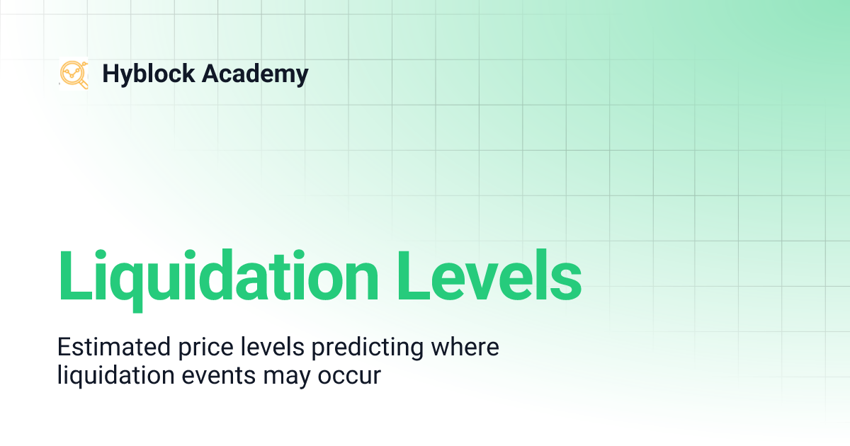 Liquidation Levels | Hyblock Academy